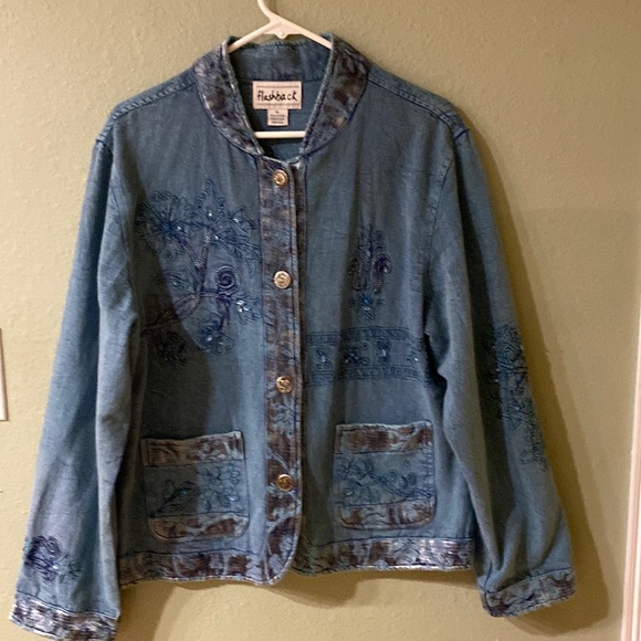 Flashback | Jackets & Coats | Vintage Flashback Embellished Denim ...